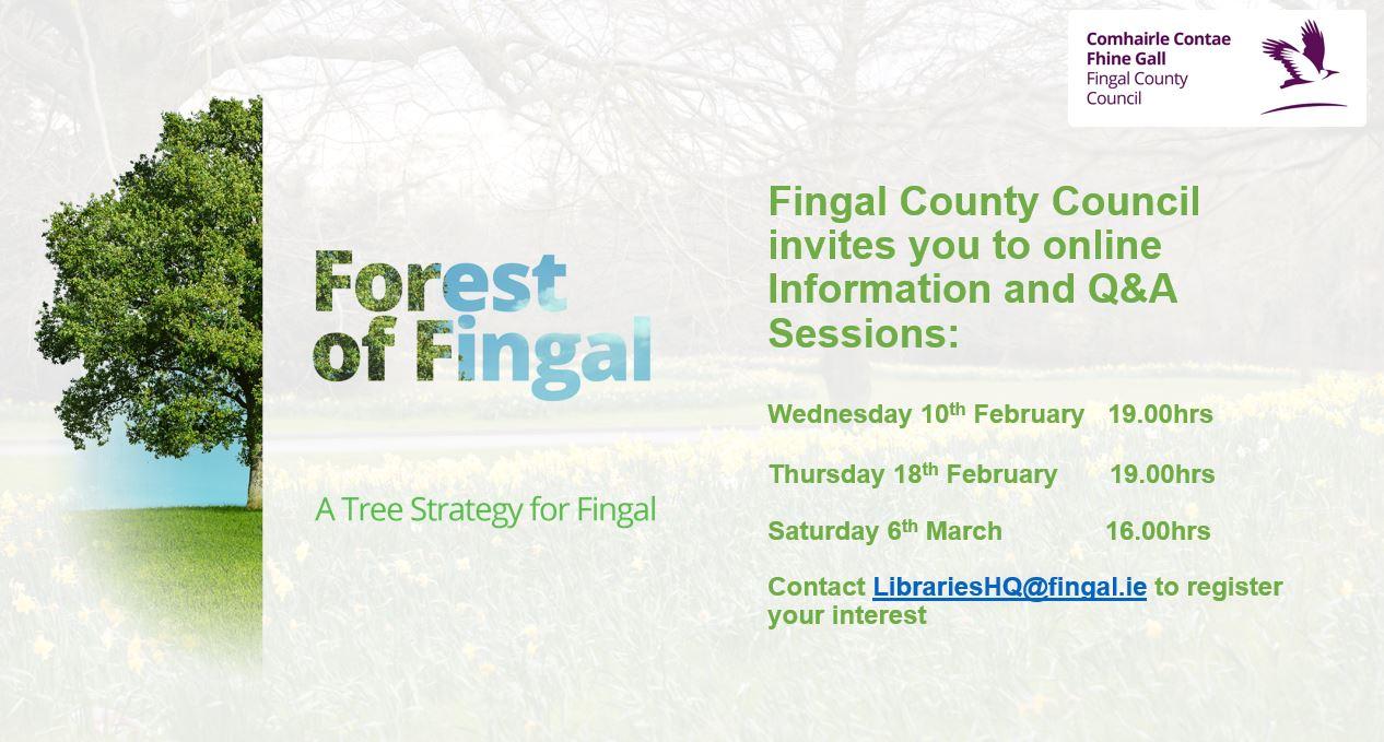 Tree Strategy Promotional Flyer | Fingal County Council