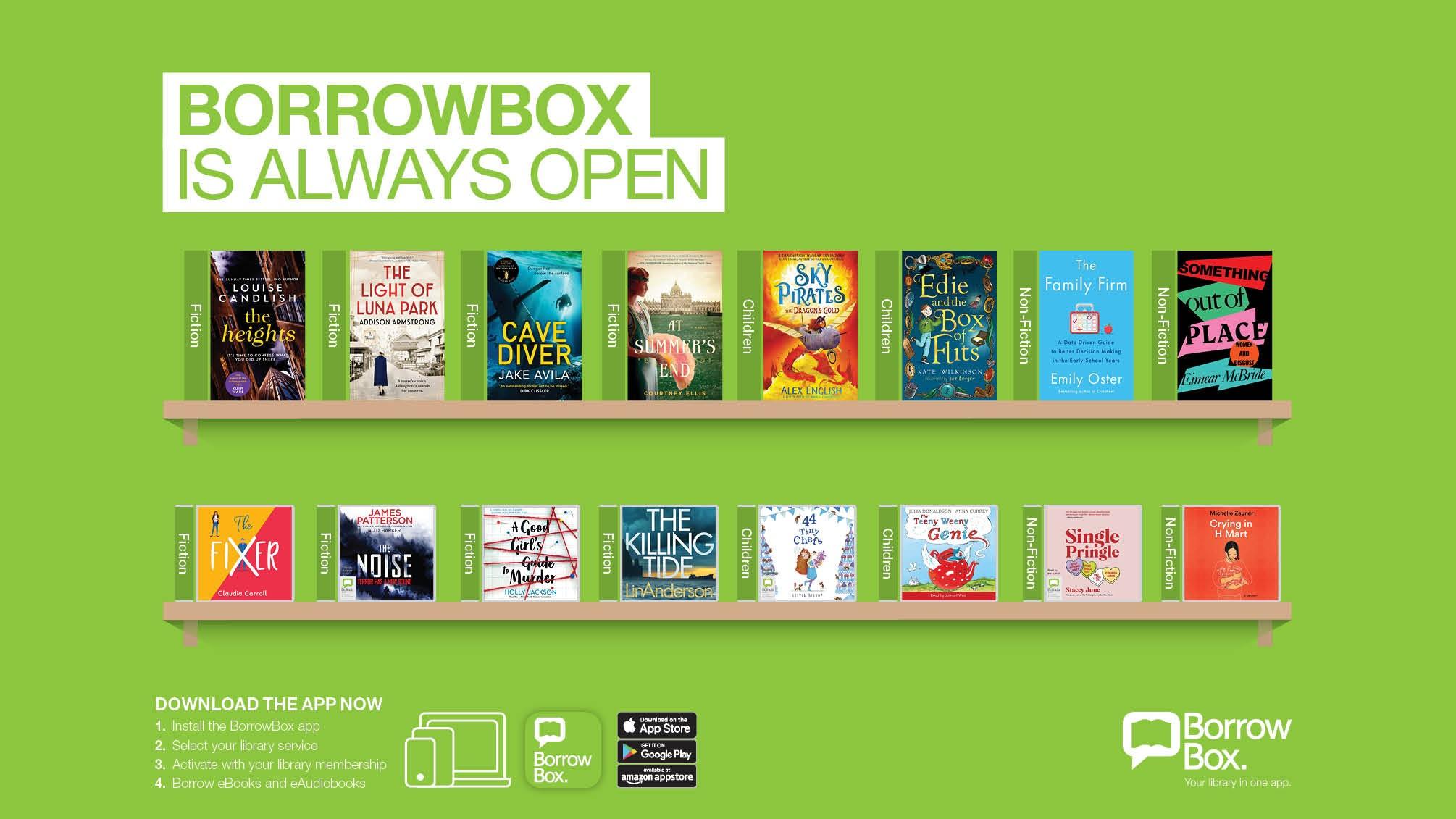 Borrow Box is always open | Fingal County Council