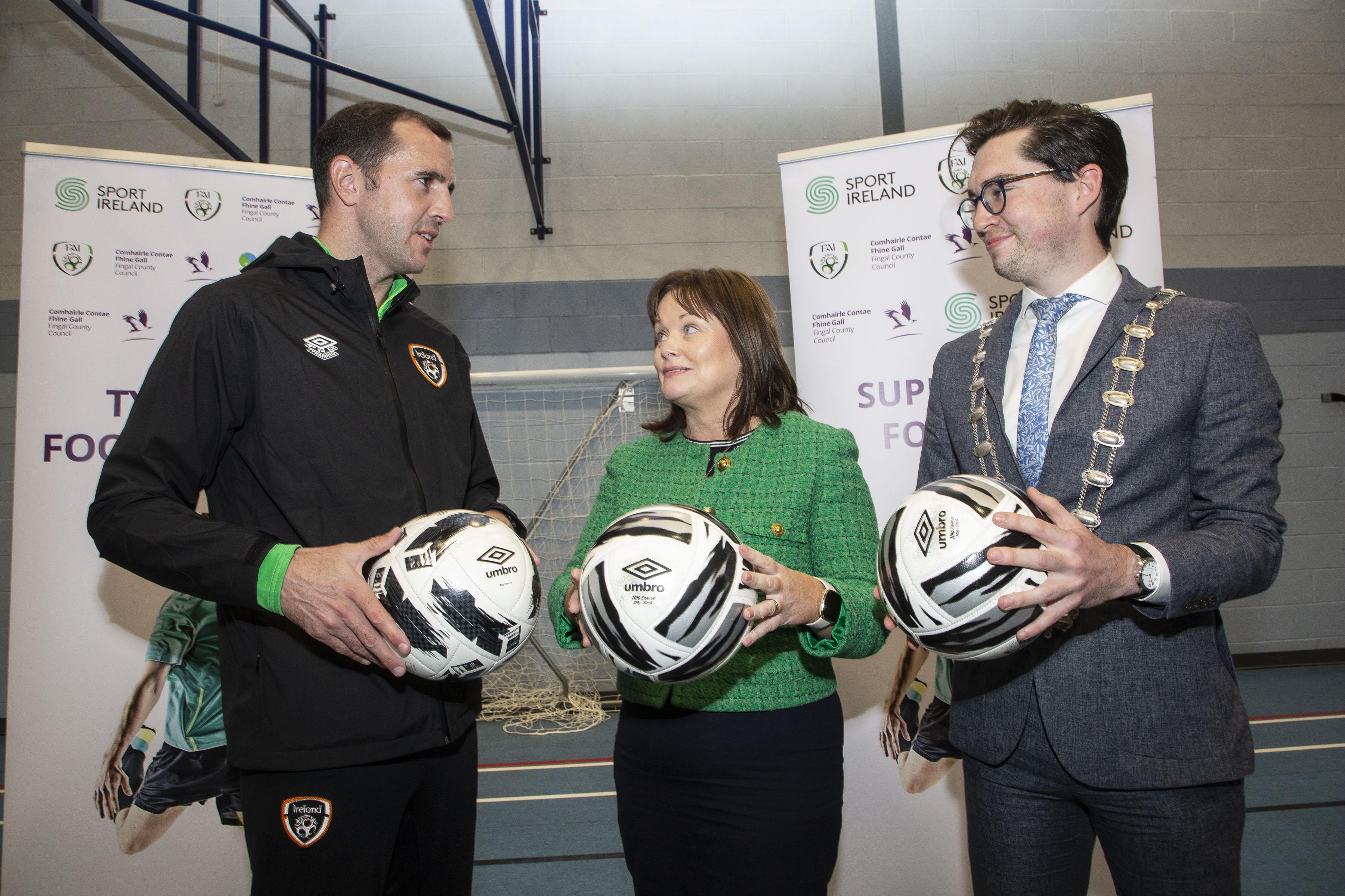 John O'Shea, AnnMarie Farrelly and Cllr Daniel Whooley | Fingal County ...