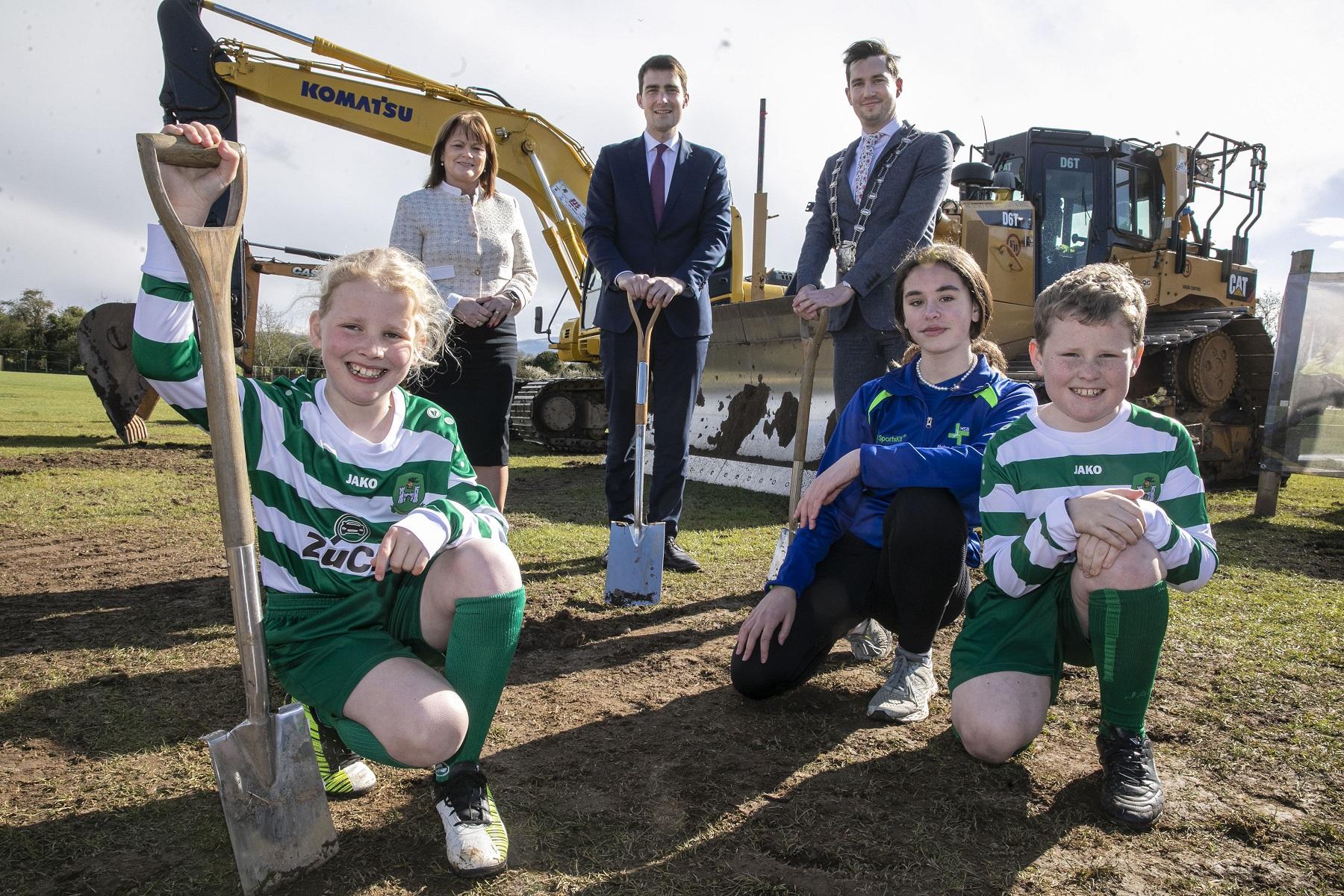 Sophie Bell, Castleknock Celtic; Chief Executive of Fingal, AnnMarie ...