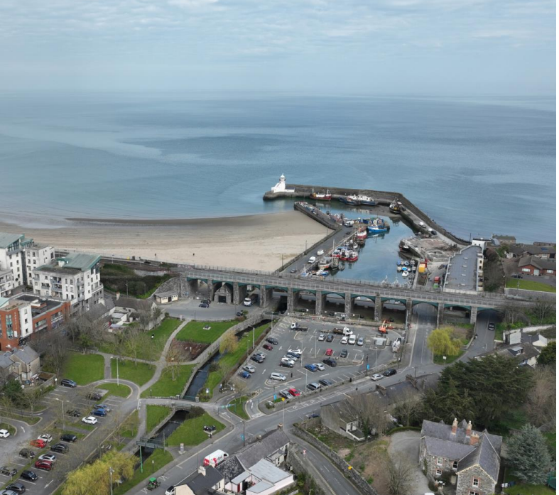 Quay Street & Harbour Aerial View | Fingal County Council