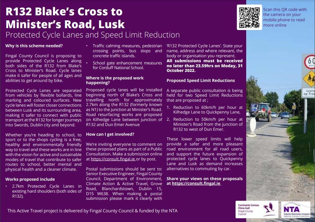 leaflet mini r132 scheme | Fingal County Council