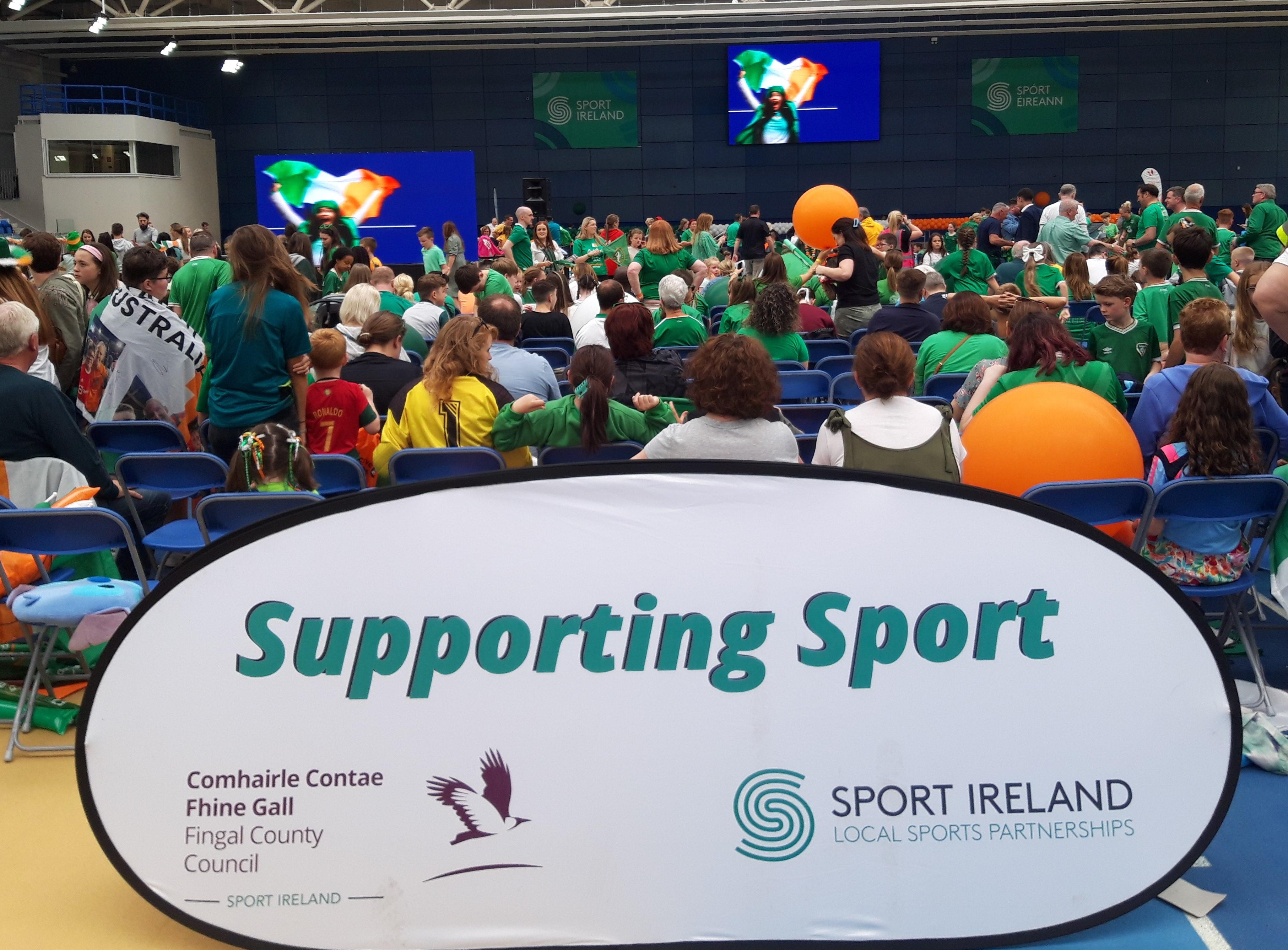Supporting Sport Watch Party | Fingal County Council