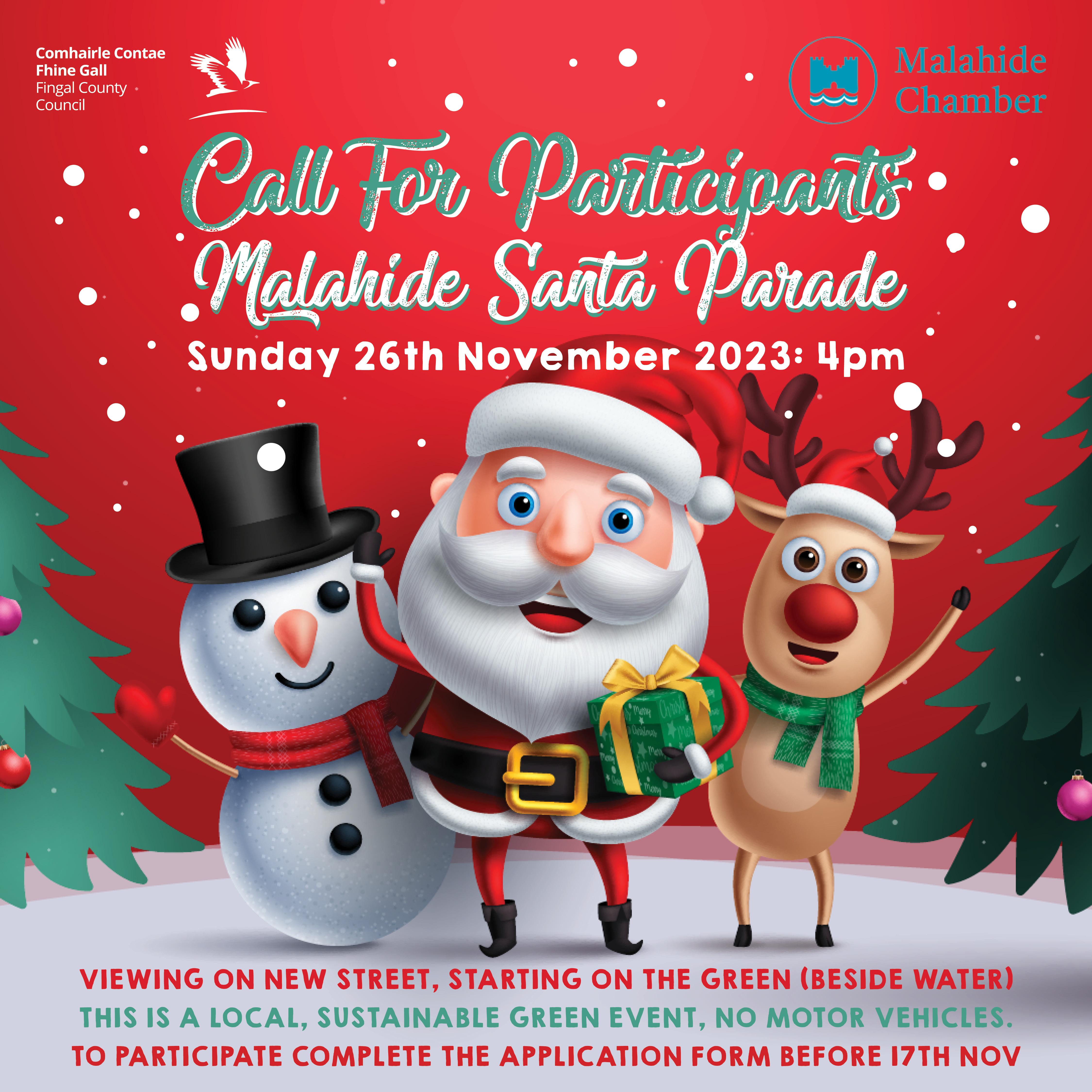 Malahide Santa Parade | Fingal County Council