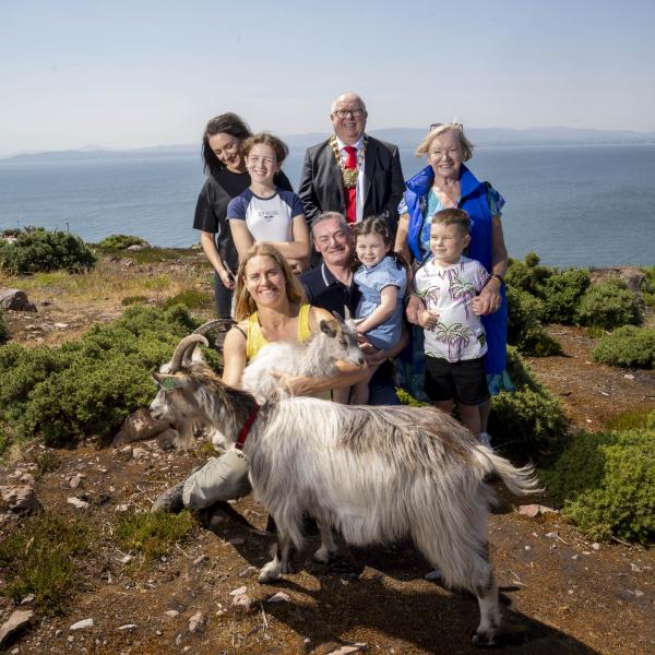 Winning name announced for the Howth Head kid goat | Fingal County Council