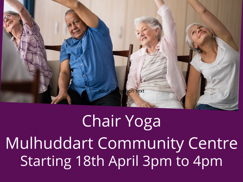 Chair Yoga Mulhuddart Community Centre | Fingal County Council