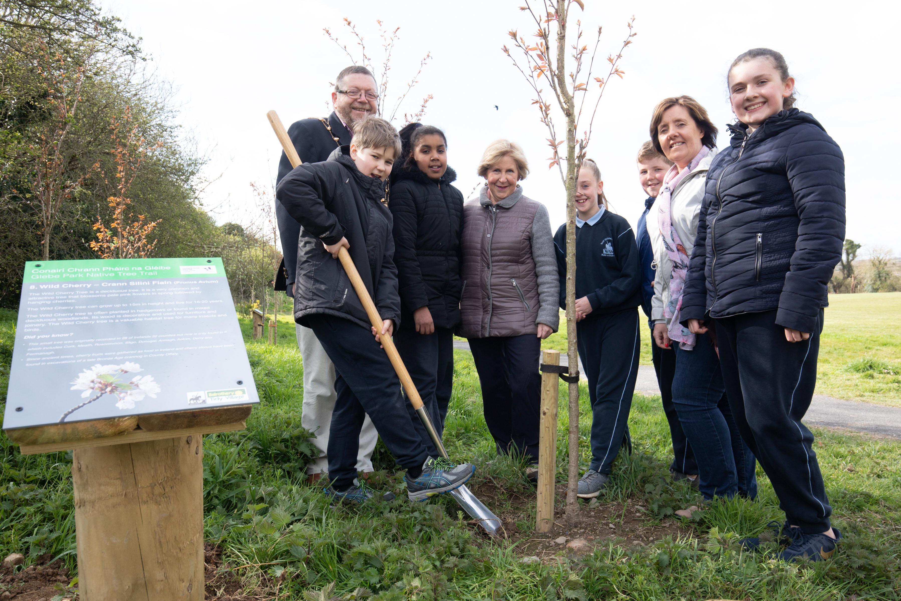 Native Tree Trail launched in Glebe Park Balrothery | Fingal County Council